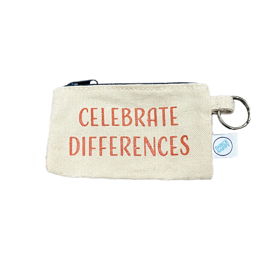 Celebrate Differences cardholder with keyring – Dance Happy